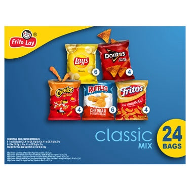 Frito Lay Classic Chips 24 Bags – supercitysxm.com