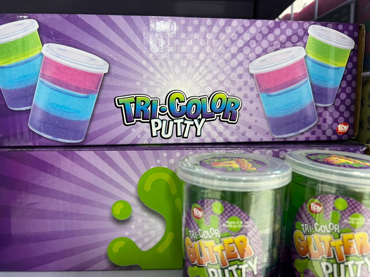 Tri Color Glitter Putty – supercitysxm.com
